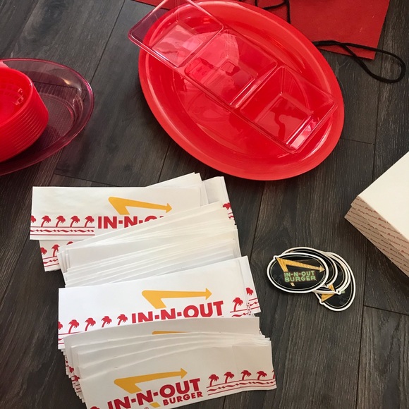 Other | In N Out Party Decor Swipe To See Everything | Poshmark